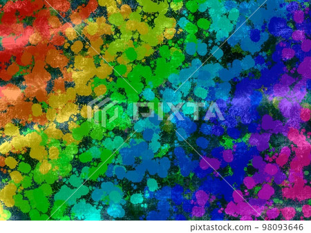 Retro rainbow color, dull color, colorful,... - Stock Illustration ...