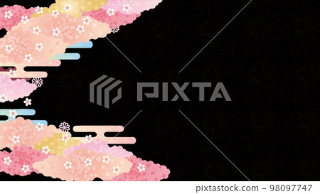 bg material-Sakura 3-4 - Stock Illustration [98097747] - PIXTA