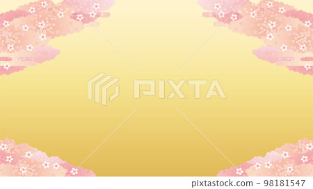 bg material-sakura 5-1 vector - Stock Illustration [98181547] - PIXTA