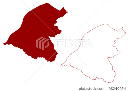Metropolitan Borough of Trafford (United... - Stock Illustration ...