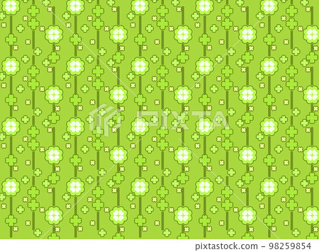 cute clover pattern - Stock Illustration [98259854] - PIXTA