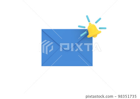 Bell Outlook 228 New Email Notification Stock Photos, High Res