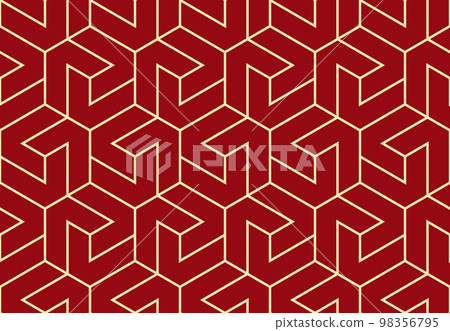 Abstract geometric pattern. A seamless vector...-插圖素材 [98356795] - PIXTA圖庫