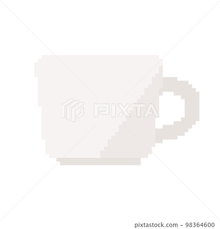 White mug side - Stock Illustration [98364600] - PIXTA