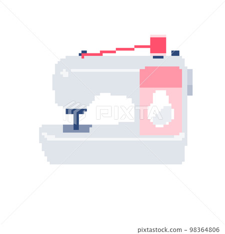 Electric sewing machine front side - Stock Illustration [98364806] - PIXTA