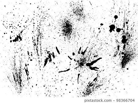 splattered ink texture - Stock Illustration [98366704] - PIXTA