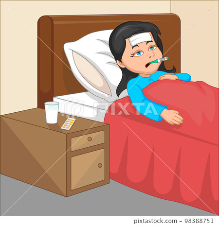 Feeling Sick Cartoon Images