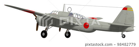 Type 99 twin-engine light bomber - Stock Illustration [98482779] - PIXTA