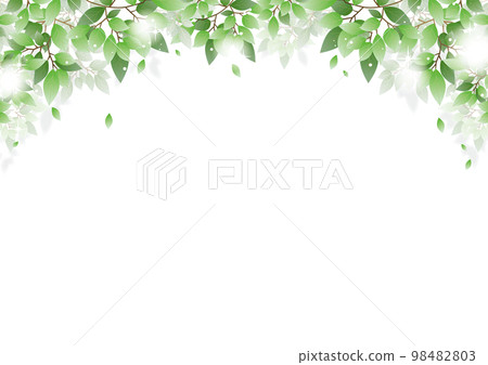beautiful fresh green background material - Stock Illustration ...