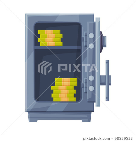 Open Safe Vector