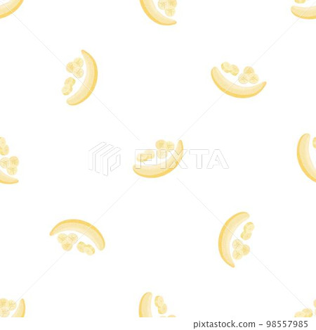 Clean banana pattern seamless background... - Stock Illustration ...
