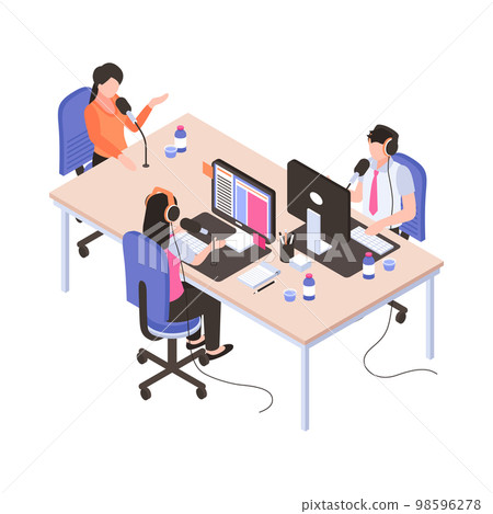 Radio Studio Icon - Stock Illustration [98596278] - PIXTA