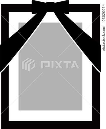 Simple picture frame icon illustration - Stock Illustration [98620054 ...