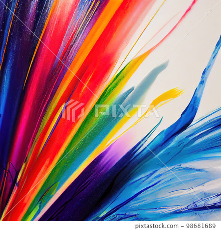 Rainbow striped colorful pattern. Imitation of... - Stock Illustration ...
