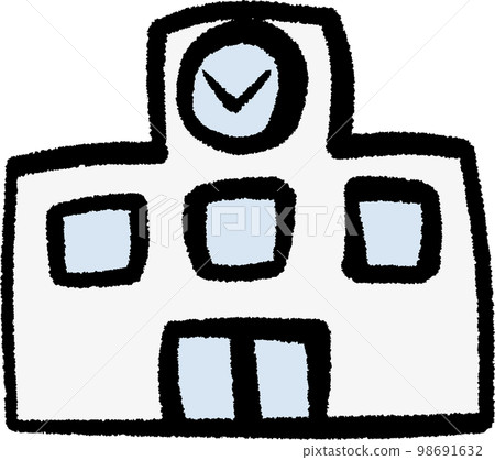 Cute simple handwritten color illustration of a... - Stock Illustration ...