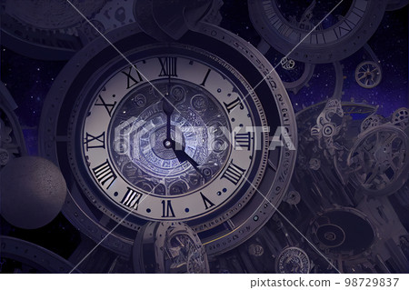 concept of time - Stock Illustration [98729837] - PIXTA