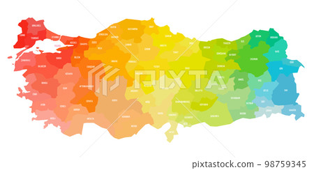 Political Map Of Turkey