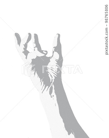 Illustration of a male hand - Stock Illustration [98765806] - PIXTA