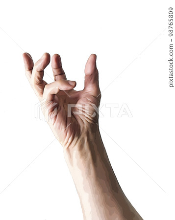 Illustration of a male hand - Stock Illustration [98765809] - PIXTA