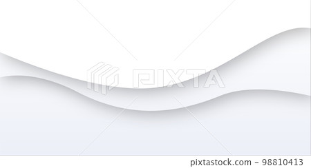 Wave curve three-dimensional background - Stock Illustration [98810413 ...