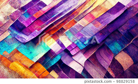 Textured multi Colorful purple abstract color... - Stock Illustration ...