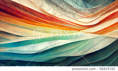 Textured multi Colorful White abstract color... - Stock Illustration ...
