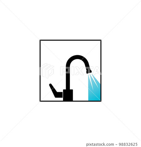 Faucet icon. - Stock Illustration [98832625] - PIXTA