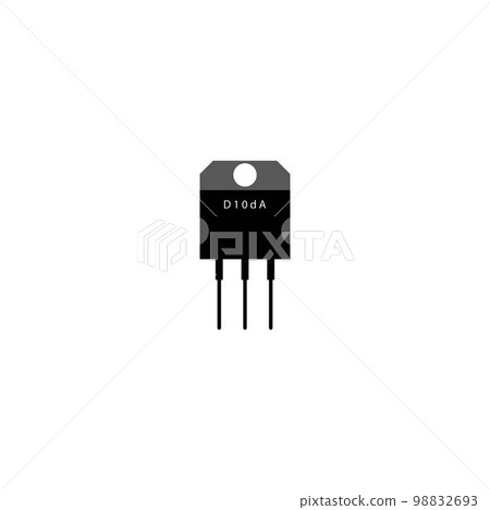 Diode icon. - Stock Illustration [98832693] - PIXTA