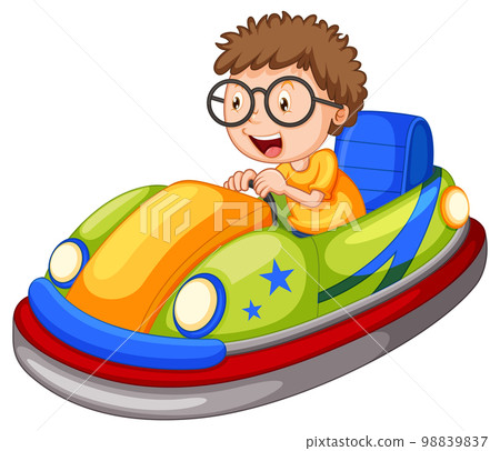 Bumper Cars Clip Art