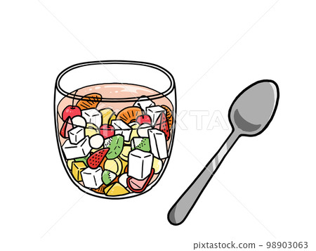 illustration of fruit punch - Stock Illustration [98903063] - PIXTA