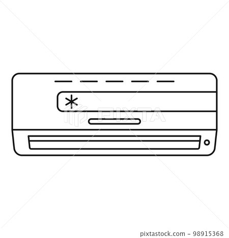 Cold conditioner icon. Outline cold conditioner... - Stock Illustration ...