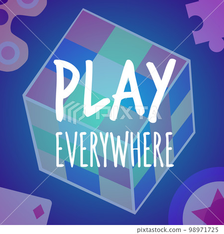 Board games and puzzles banner or poster design... - Stock Illustration ...