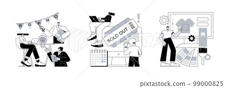 Marketing promo event abstract concept vector... - Stock Illustration ...