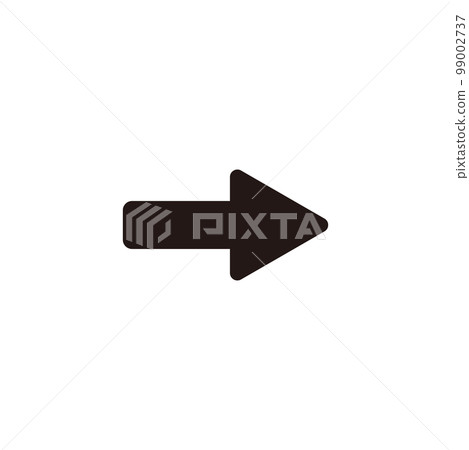 Arrow mini icon color - Stock Illustration [99002737] - PIXTA