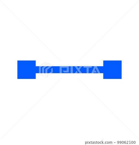 Blue Subtraction Sign Plus Minus Add / Bright / 128px / Icon Gallery