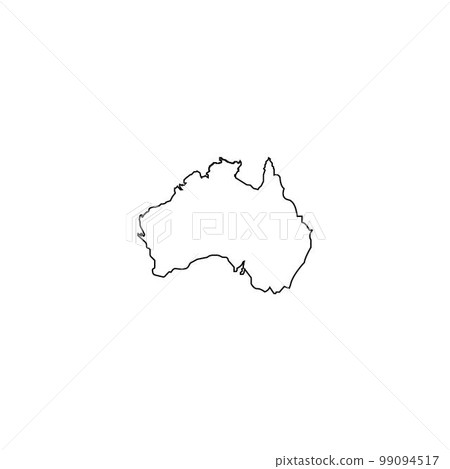 Australian Map Logo