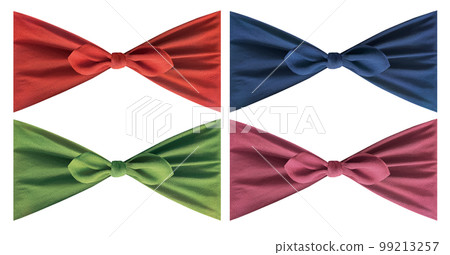 Furoshiki 4 colors available - Stock Illustration [99213257] - PIXTA
