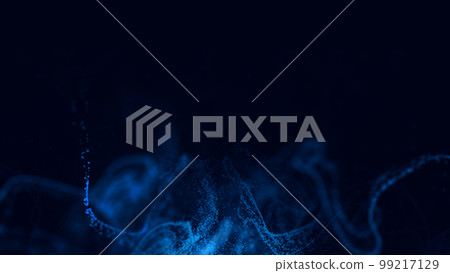 CG particles Particle background material - Stock Illustration ...