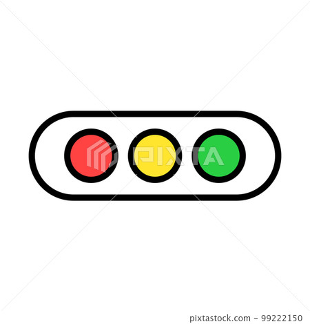 Traffic Light Symbols For Powerpoint Traffic Signal Inpavement Light