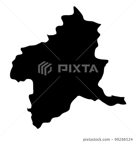 Map of Gunma Prefecture - Stock Illustration [99286524] - PIXTA