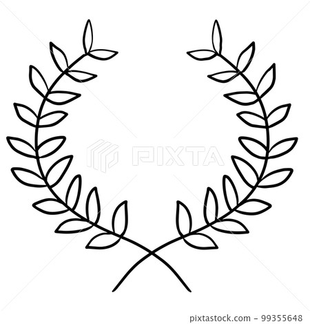 Laurel Leaves Drawing Laurel Leaves Drawing