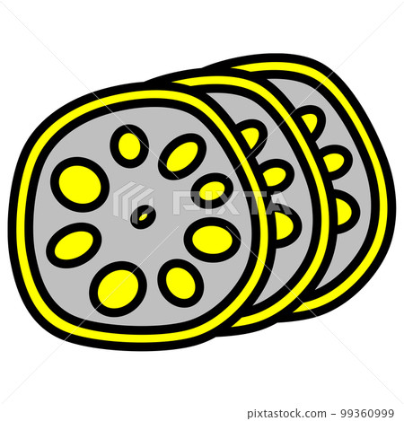 A pop illustration of the famous mustard lotus... - Stock Illustration ...
