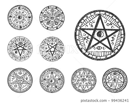 Magic Pentagram Symbol