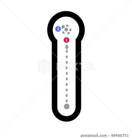 Tracing alphabet letter i lowercase prewriting... - Stock Illustration ...