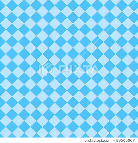 Light blue diagonal checkered pattern... - Stock Illustration [99506067 ...