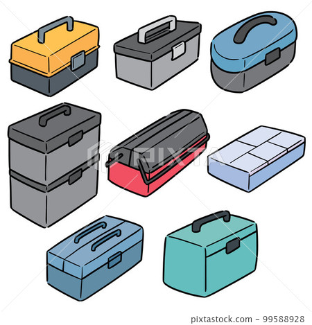 vector set of toolbox - Stock Illustration [99588928] - PIXTA