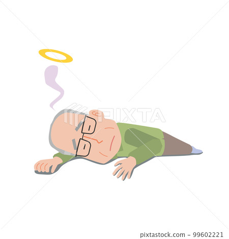 Old Person Dying Cartoon
