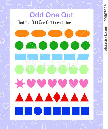 Printable Odd One Out Pick The Odd One Out Worksheet | Live Worksheets