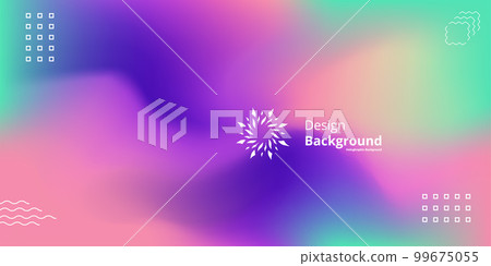 simple holographic gradient background in... - Stock Illustration ...