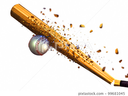 3d illustration composite explosion effect on... - Stock Illustration ...